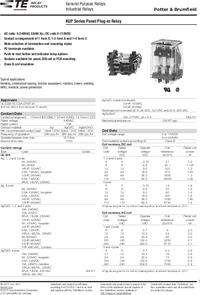 KUP-14A55-240, General Purpose Relay 3PDT (3 Form C) 240VAC Coil ...