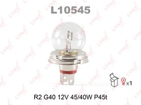 L10545, лампа! R2 G40 12V 45/40W P45T-41\, LYNXauto | купить в розницу ...