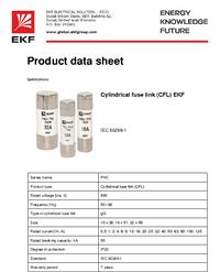 Вставка плавкая цилиндрическая ПВЦ 22х58 10А EKF pvc-22x58-10 | купить ...