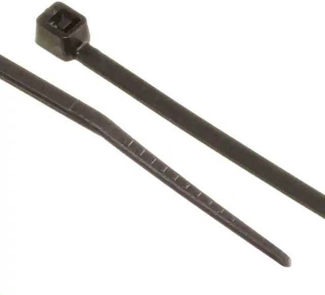 CTWR010A, CBL TIE LOCKING BLK 40LBS 7.99" – купить оптом и в розницу