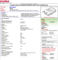52116-0410, Automotive Connectors SPLASH PROOF CONN.PL CONN.PLUG ...