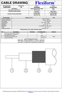 Flexiform 405 NM FJ Series, 100m, Coax Coaxial, Unterminated – купить ...