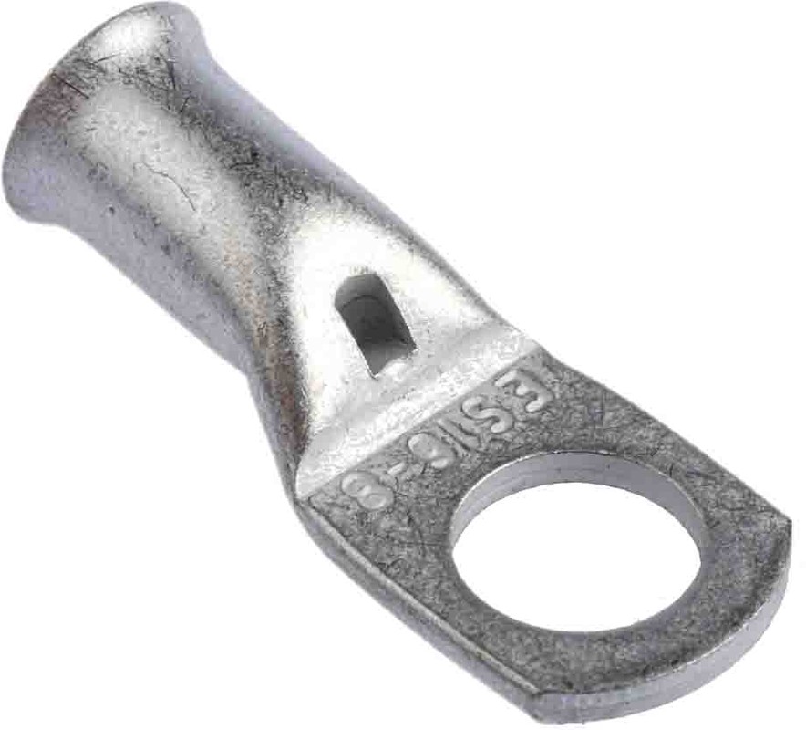 Uninsulated Ring Terminal, 8mm Stud Size, 16mm² to 16mm² Wire Size ...