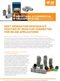 DEUTSCH DT Automotive Connector Plug Black 3 Way DT06-3S-TN32 / 1 ...