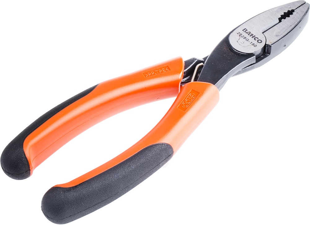 2628 G 180 2628G Combination Pliers 180 mm Overall Straight Tip 36mm Jaw Bahco
