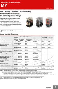 MY4IN-D2 DC24 (S), General Purpose Relay 4PDT (4 Form C) 24VDC Coil ...