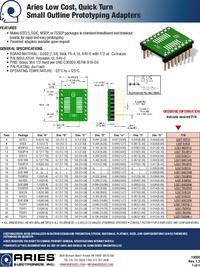 LCQT-SOT23-6, SOCKET ADAPTER SOT-23 TO 6DIP, Aries | купить в розницу и ...
