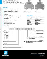 MCD50000ELNE30/AA, D-Sub Backshells MCD, D-Sub Backshell, Machined ...