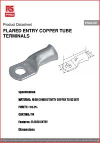 Uninsulated Ring Terminal, 8mm Stud Size, 16mm² to 16mm² Wire Size ...