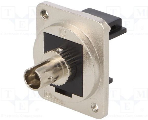 CP30218M3, Coupler Fiber Optic Connector ST Receptacle To ST Receptacle ...