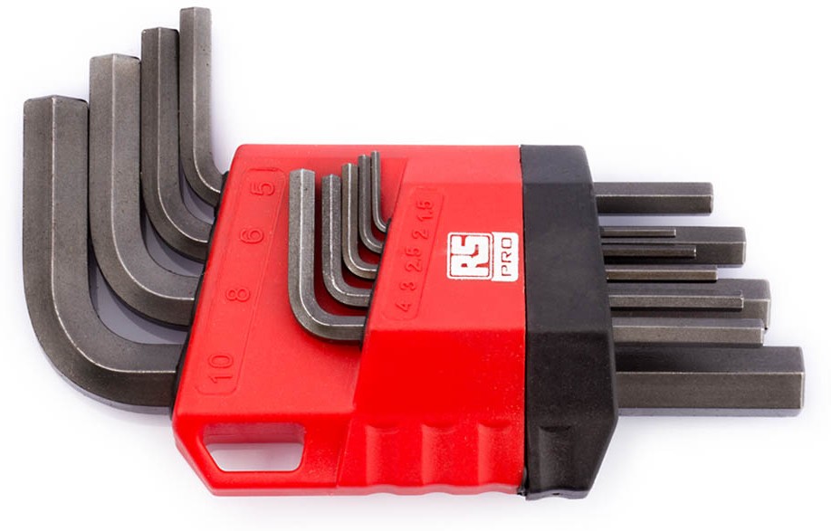 9 piece L Shape Metric Hex Key Set, 1.5mm (8028931676) – купить оптом и ...