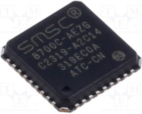 LAN8700C-AEZG, Ethernet ICs IC w/HP Auto-MDIX Embedded Ethernet ...