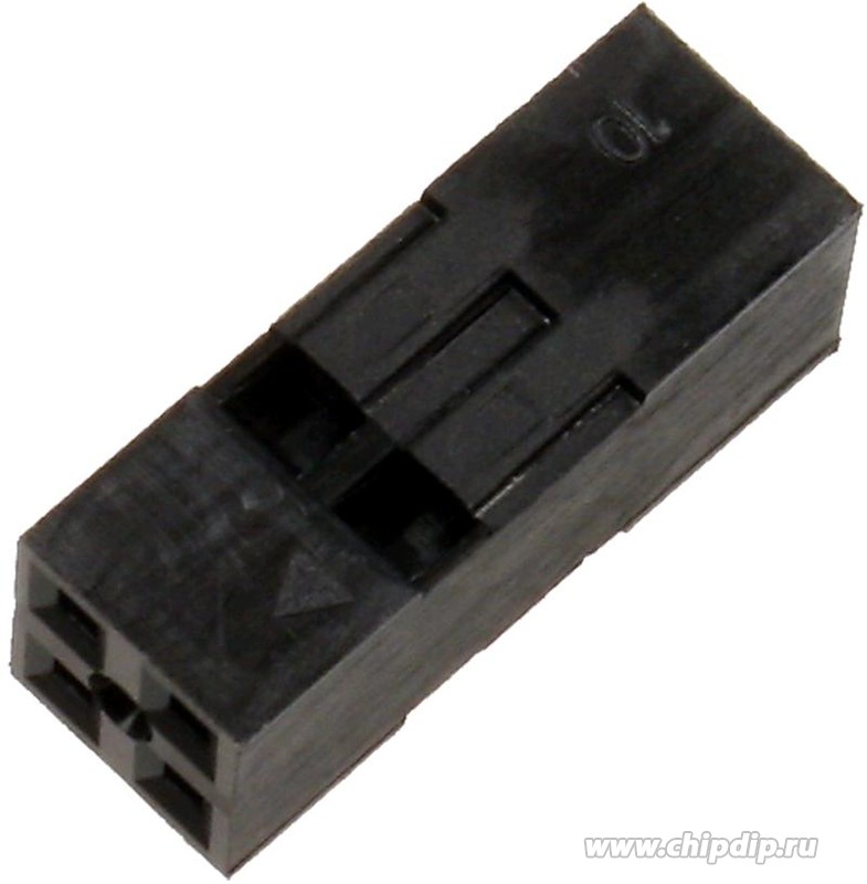 BLD-4 (DS1071 - 2x2), Гнездо на кабель 2х2 с контактами 2.54мм – купить ...