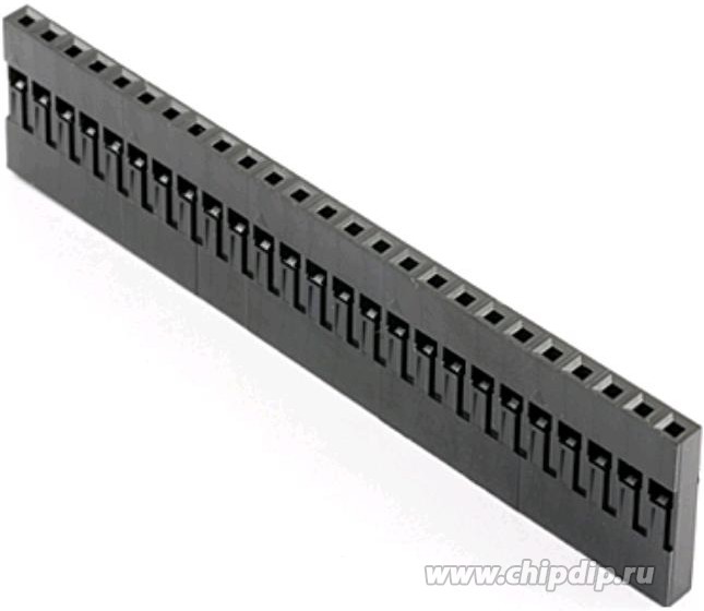 BLS-25 (DS1071-1x25), Гнездо на кабель 1х25 с контактами 2.54мм ...
