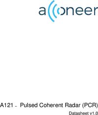 A121-001-T&R, Distance Sensor ICs & Embedded Modules Radar sensor ...