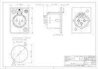 NC3FP-B-1, CONNECTOR, XLR, JACK, 3 POSITION, Neutrik | купить в розницу ...