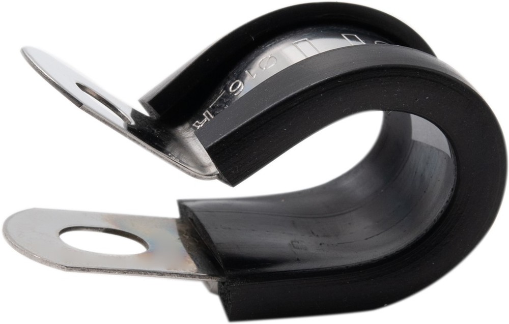 28mm Black, Mild Steel P Clip – купить оптом и в розницу