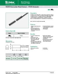 59025-2-U-02-A, REED SENSOR, 9MM, NO, CABLE MOUNT, Littelfuse | купить ...