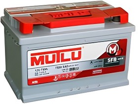 LB3.75.072.A, Аккумулятор MUTLU SFB 75 А/ч обратная R+ 278x175x175 ...