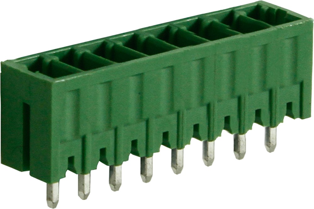 3.5mm Pitch, 8 Way, , Pluggable Terminal Block, Header, Through Hole ...