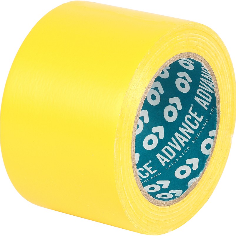 AT8 Yellow PVC 33m Lane Marking Tape 0.14mm Thickness Advance Tapes