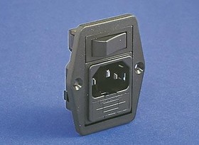 BVB01/Z0000/11, AC Power Entry Modules FUSED INLET DP SW RED PWR MODULE ...