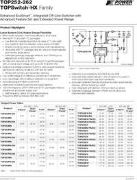 TOP253PN, IC: PMIC; AC/DC switcher,SMPS controller; 59.4?72.6kHz; DIP ...