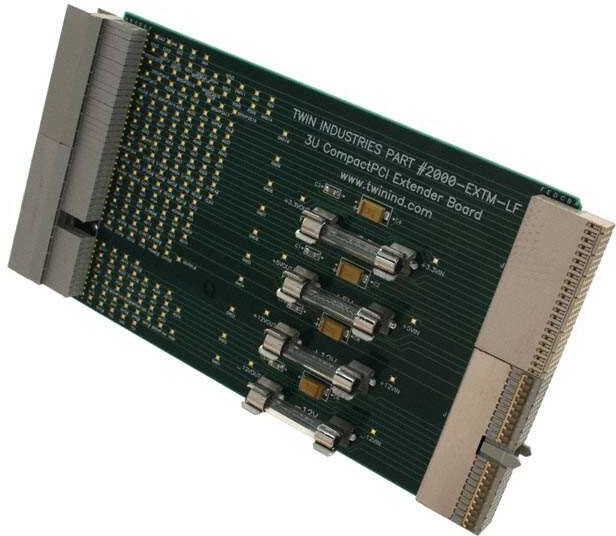 2000-EXTM-LF, PCI Express / PCI Connectors 3U CompactPCI extender ...