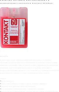 KONTAKT 60/20мл, Средство чистящее для окисленных и загрязненных ...