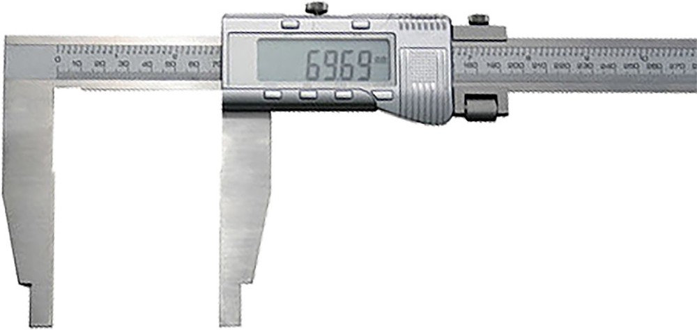 1000mm 40in Digital Caliper 0.01 mm Resolution Imperial Metric RS Pro
