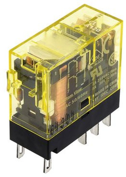 RJ2S-CLD1-D24, Plug In Power Relay, 24V dc Coil, 12A Switching Current ...
