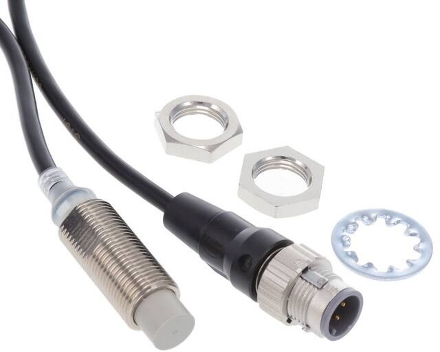 E2E-X8MB1T12-M1TJ 0.3M, Inductive Proximity Sensor 0.315" (8mm) IP67 ...