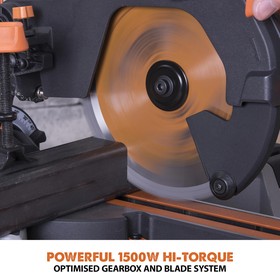 R210SMS 230V Mitre Saw Electric UK Plug 230V 1.5kW 210 mm Evolution R210 Mitre Saws Series